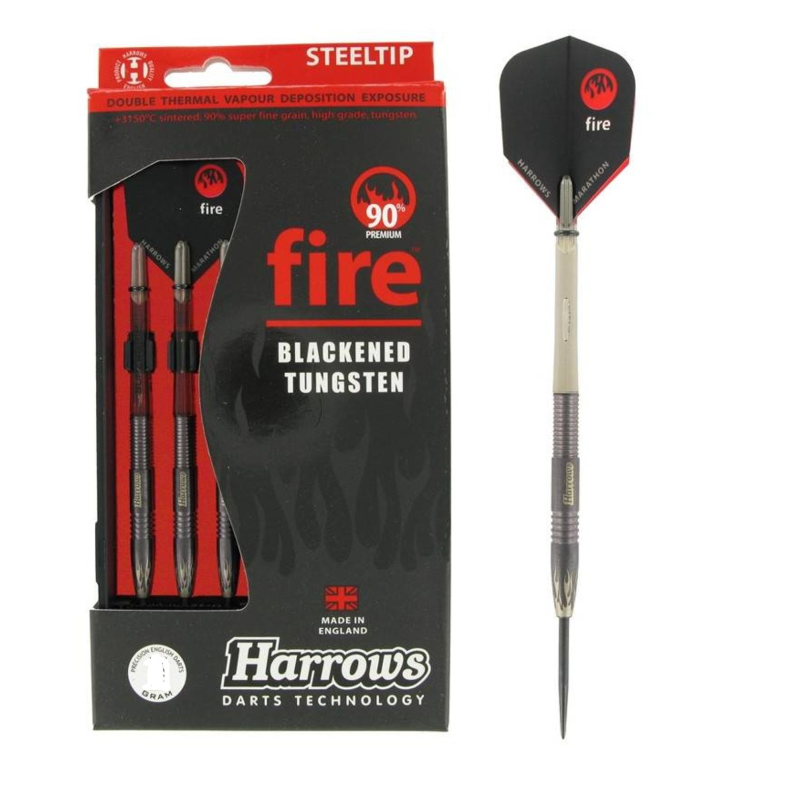 Harrows Fire 22g Steeldart - MULTIBALL